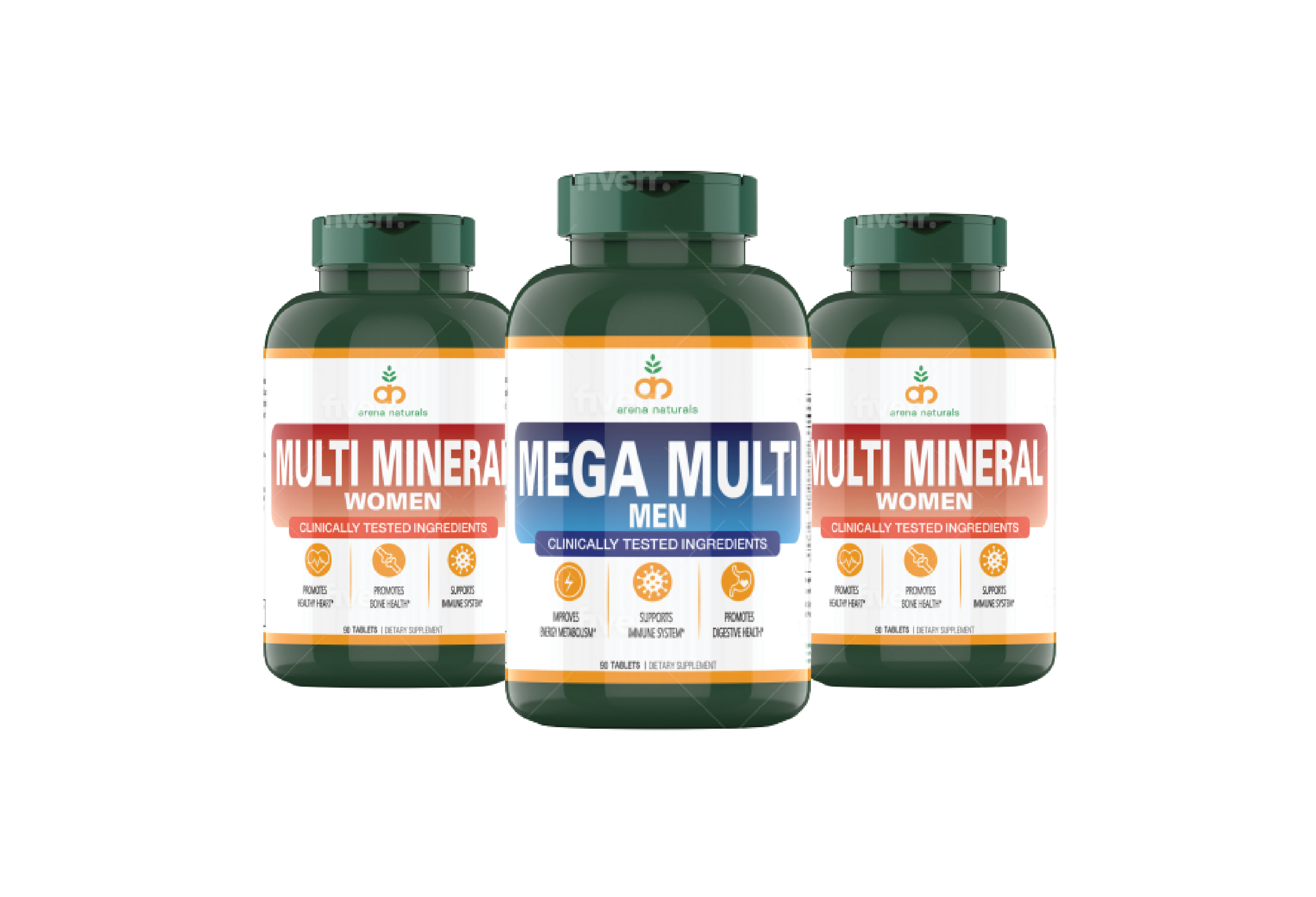 Multi Vitamin Pack | Mega Multi Vitamin Pack | Arena Naturals